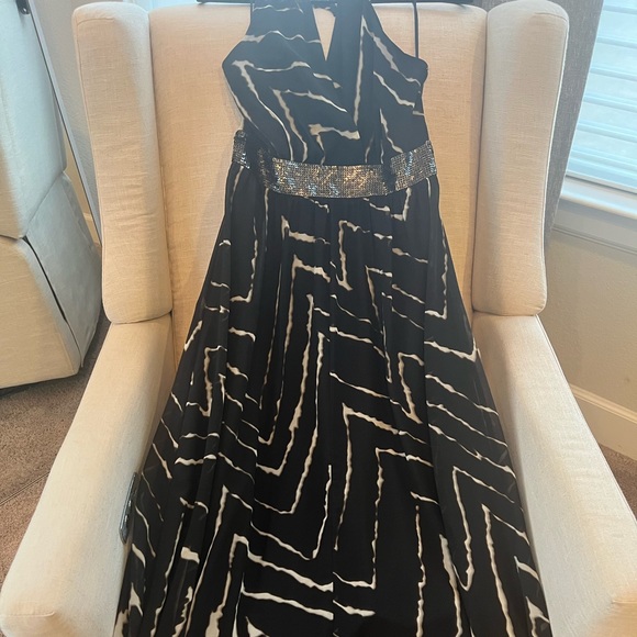 Express | Dresses | Express Maxi Dress Halter Neck Sequined | Poshmark